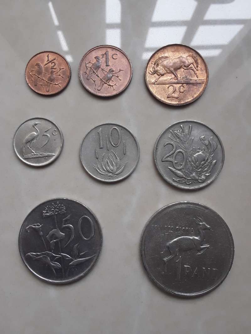 Collections & Lots - Set of South African coins for sale in Durban (ID:620216407)